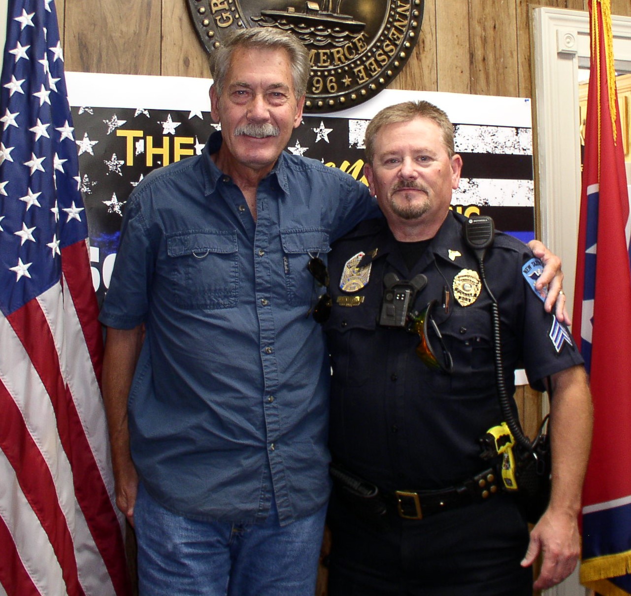 Sgt. Patton takes his last call; retires after 40 years of service ...
